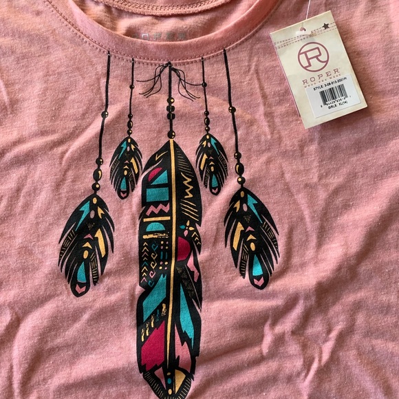 Roper | Shirts & Tops | New Girls Roper Wear Long Sleeve Tshirt | Poshmark